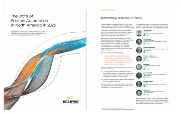 State of factory automation | Eclipse Automation